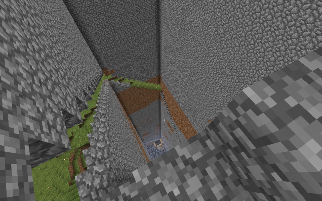 Bedrock Mineshaft Minecraft Map